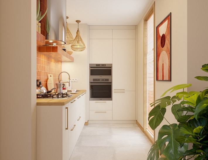 Wysoka zabudowa kuchni – porady Leroy Merlin